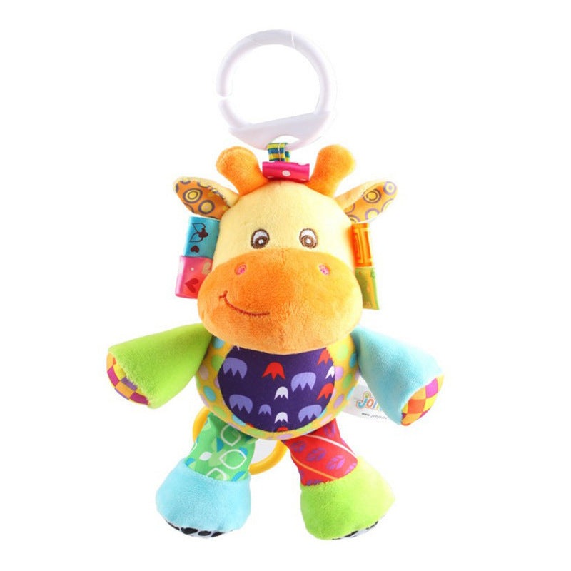 Musical Pull String Soft Toy - Giraffe – WONDERKIDZ